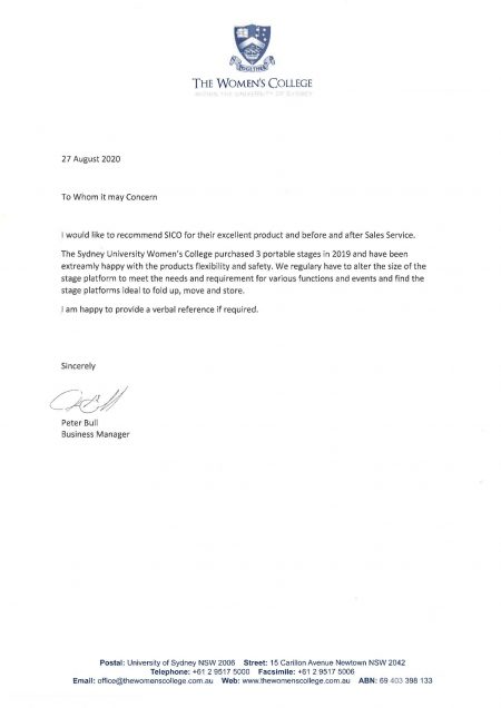 Portable Staging for schools | Modular Stages | SICO®1800 Series